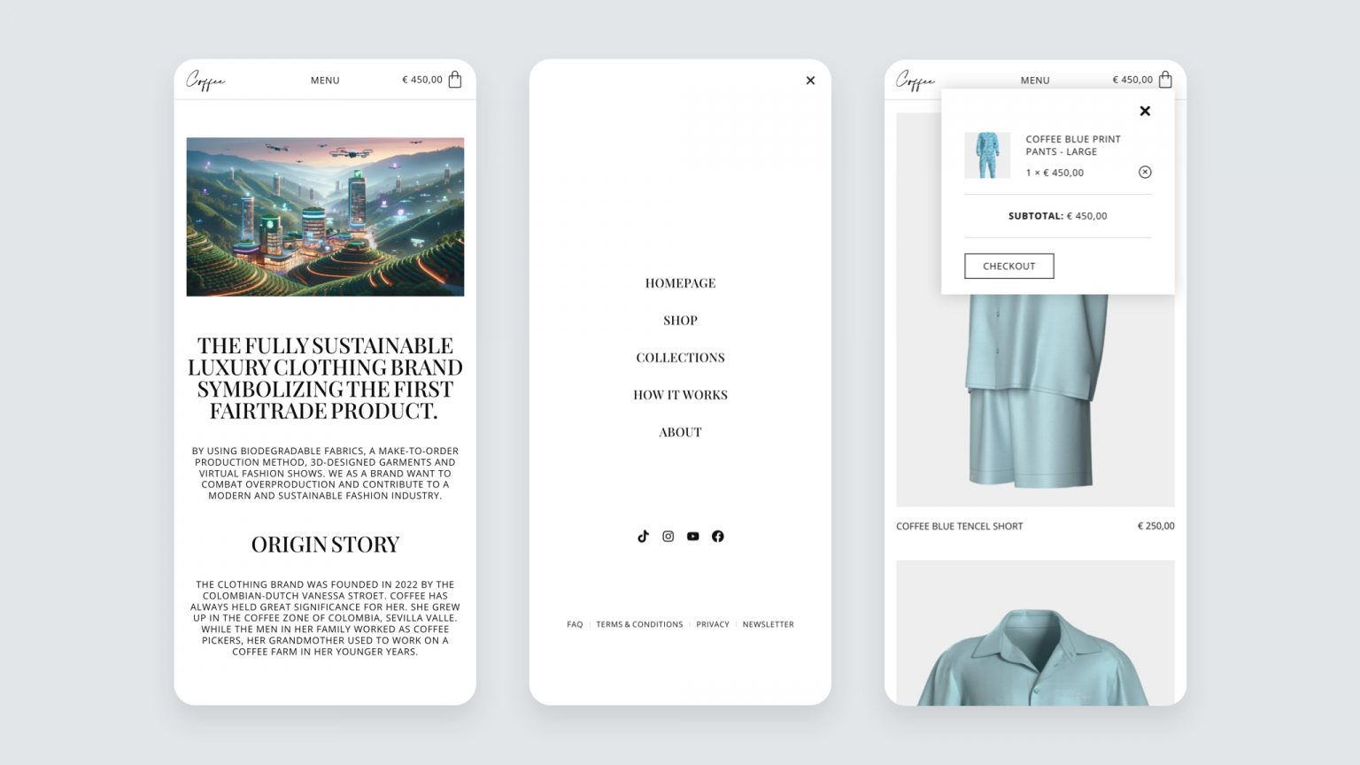 Coffee Clothing launches 'make-to-order' webshop - Nathan Lewis